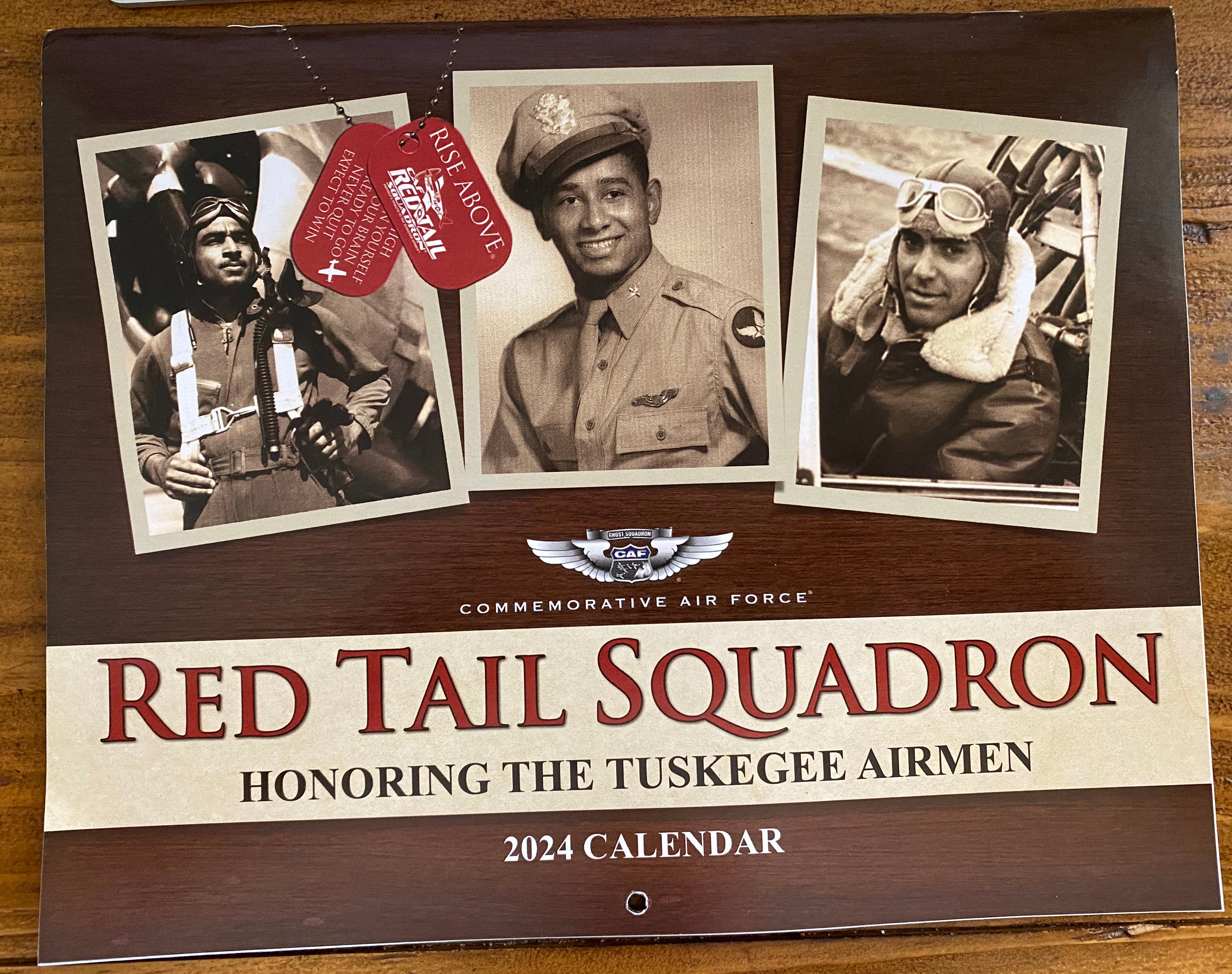 2024 Commemorative calendars – CAF Red Tail Squadron Store
